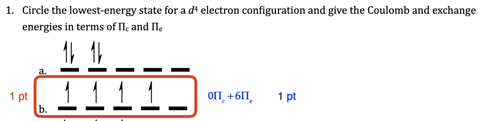 Solved What are "Coulomb and exchange energies in terms of | Chegg.com