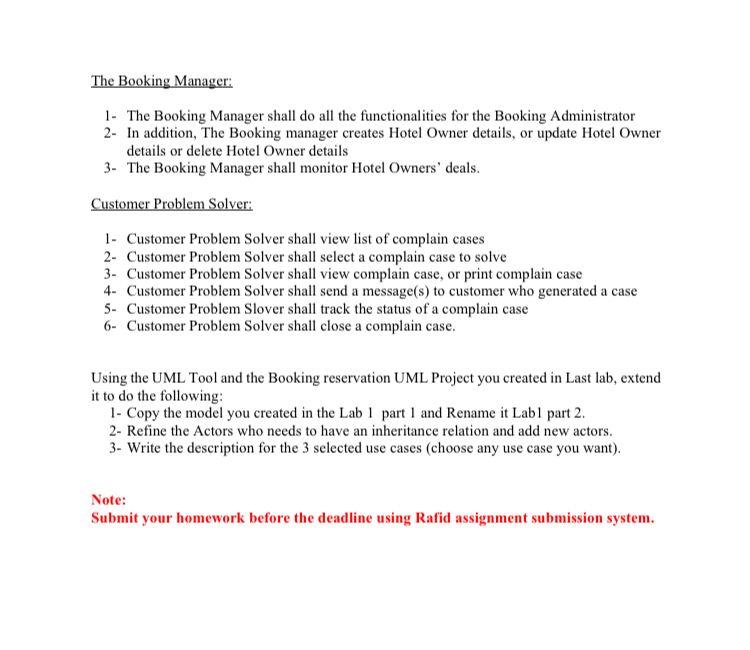 Software Engineering Lab 1 part 2/ Homework2: Refined | Chegg.com