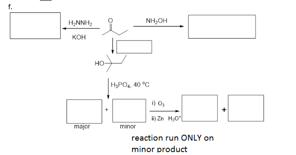 Solved _H;NNIH H2NNH2 NH,OH NH2OH КОН HO H3PO4, 40°C i) O | Chegg.com