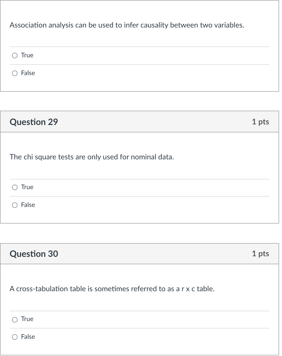Solved Association analysis can be used to infer causality | Chegg.com