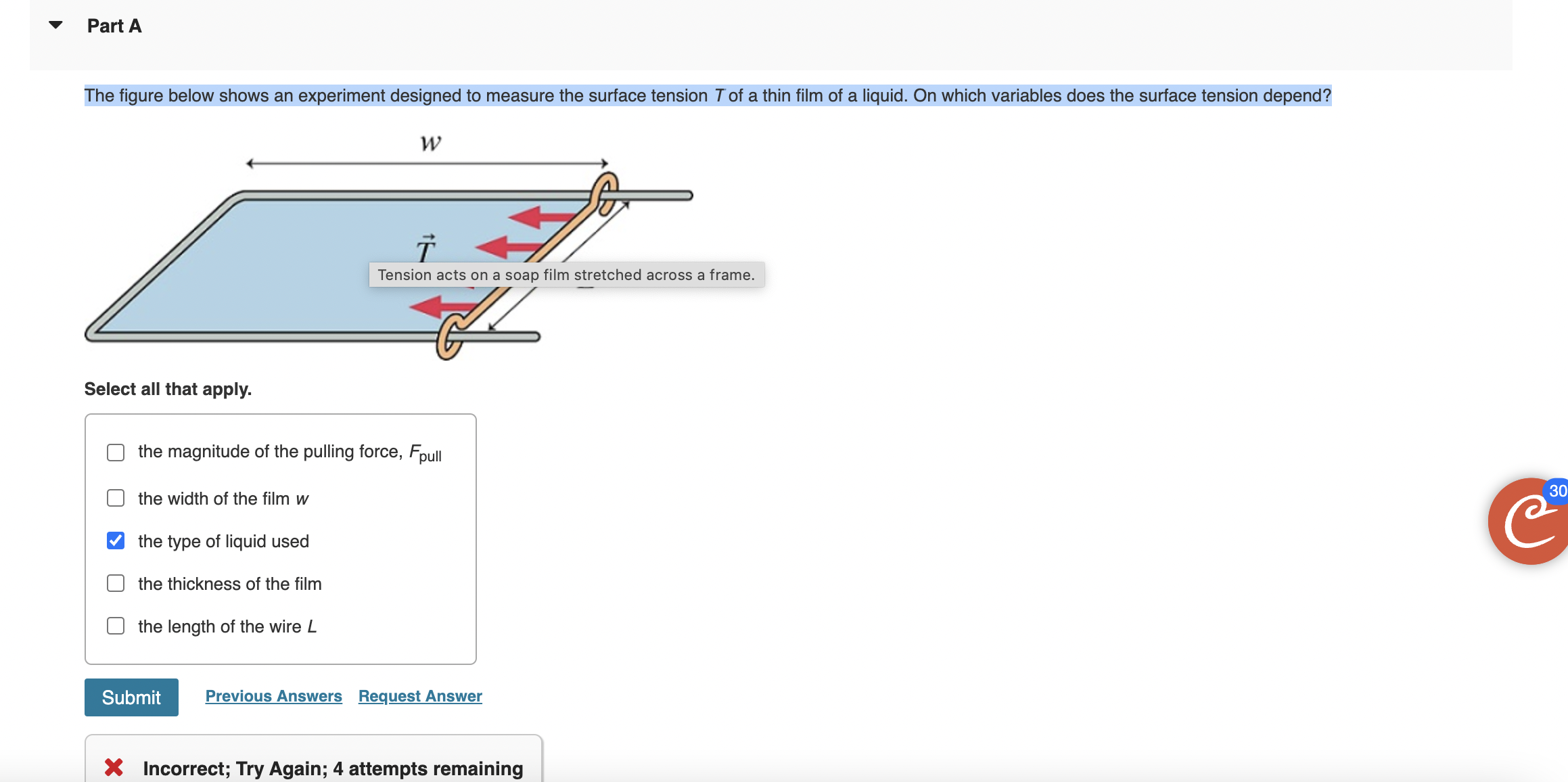 Solved The figure below shows an experiment designed to | Chegg.com