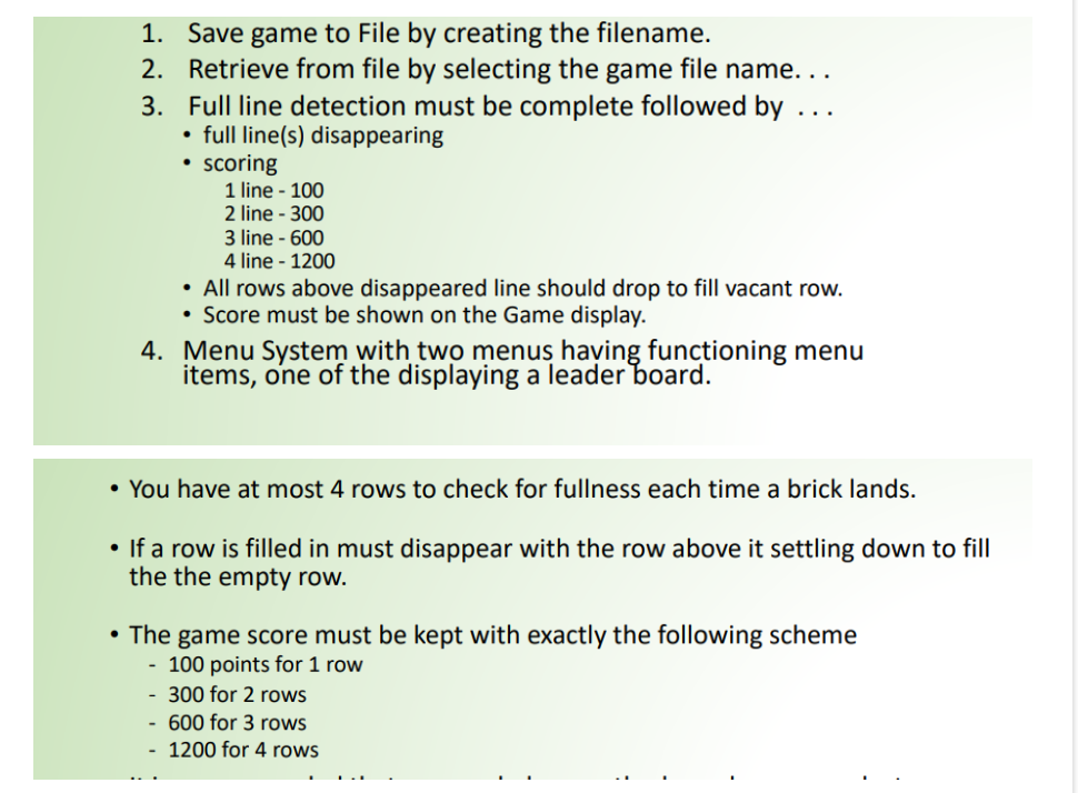 Solved Part 3 UMl Two new attributes in the game class | Chegg.com