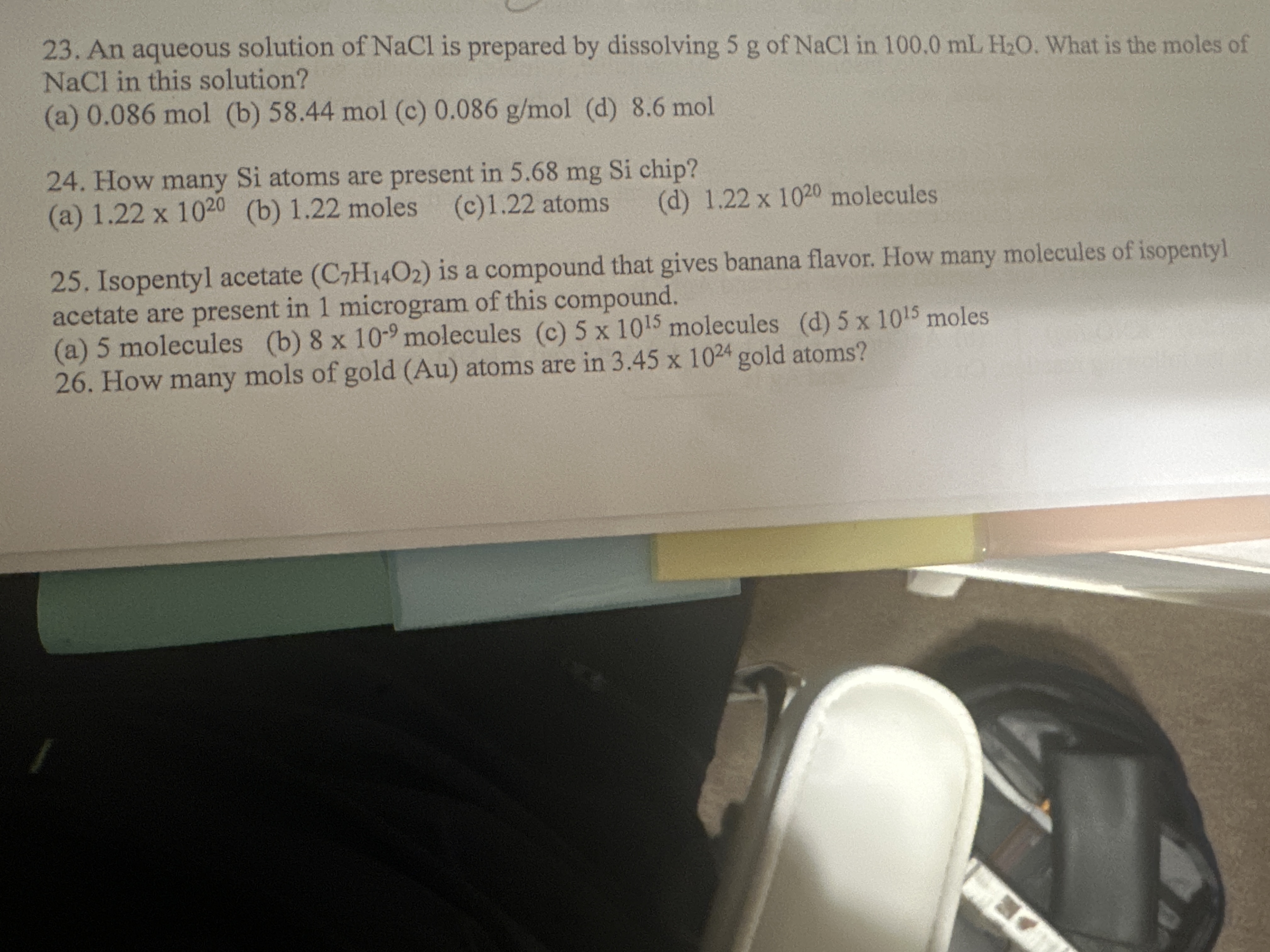 Solved An aqueous solution of NaCl is prepared by dissolving | Chegg.com