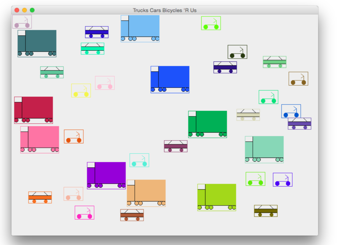 implement an abstract class Vehicle and three | Chegg.com