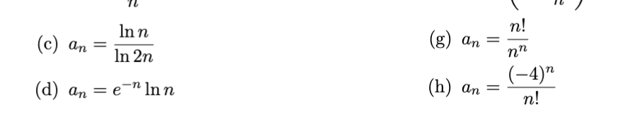 Solved Use squeeze thm, ﻿Continuous func thm, ﻿L'H rule, or | Chegg.com