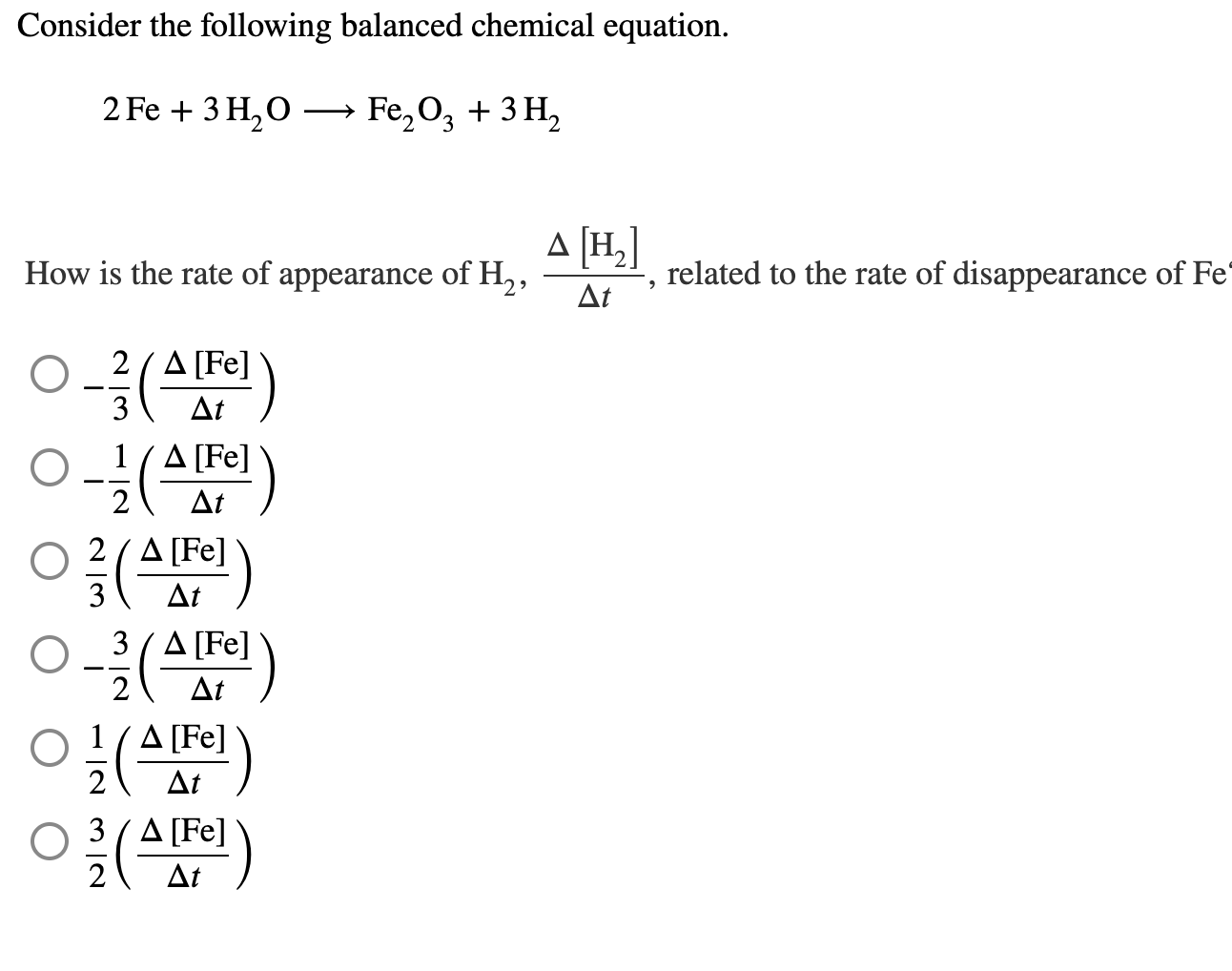Solved Consider the following balanced chemical equation. 2 | Chegg.com
