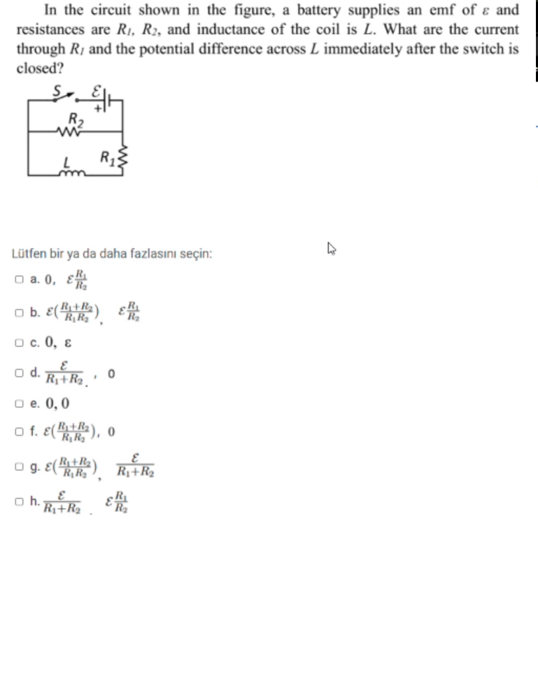 Solved In the circuit shown in the figure, a battery | Chegg.com
