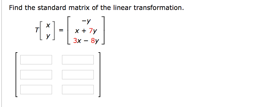 Solved 4 -1 Let Ta: R2 → R3 be the matrix transformation | Chegg.com