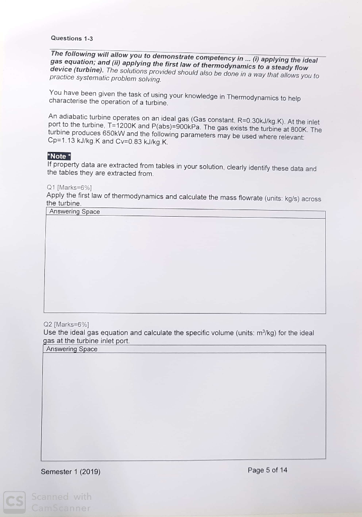 Solved Questions 1-3 The following will allow you to | Chegg.com