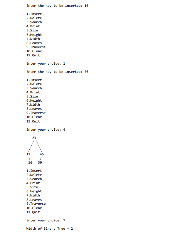 Solved C++ Write a menu-driven program to illustrate the use | Chegg.com