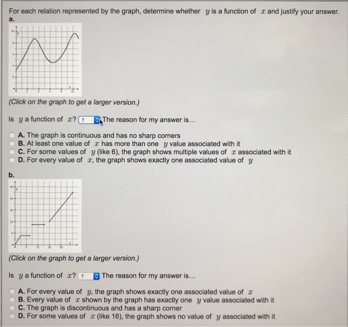Solved For each relation represented by the table, determine | Chegg.com