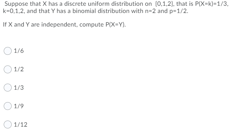 Solved Suppose that X has a discrete uniform distribution on | Chegg.com