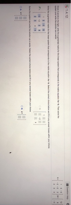 Solved 1.4.12 12 | Chegg.com