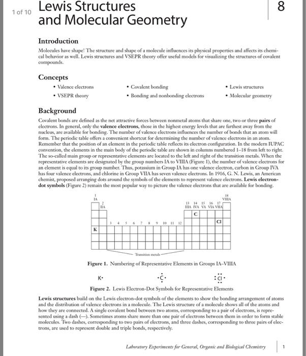 Solved 5 of 10 Pre-Laboratory Assignment Section- Lewis | Chegg.com Solved 5 of 10 Pre-Laboratory Assignment Section- Lewis | Chegg.com