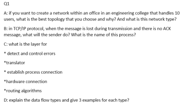 Solved Q1 A: if you want to create a network within an | Chegg.com