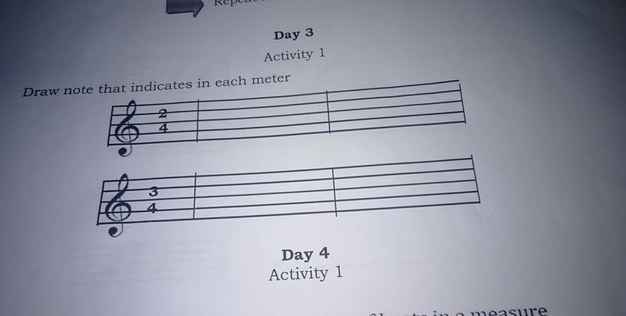 Solved Activity 2 Count the beats by clapping Numbers | Chegg.com