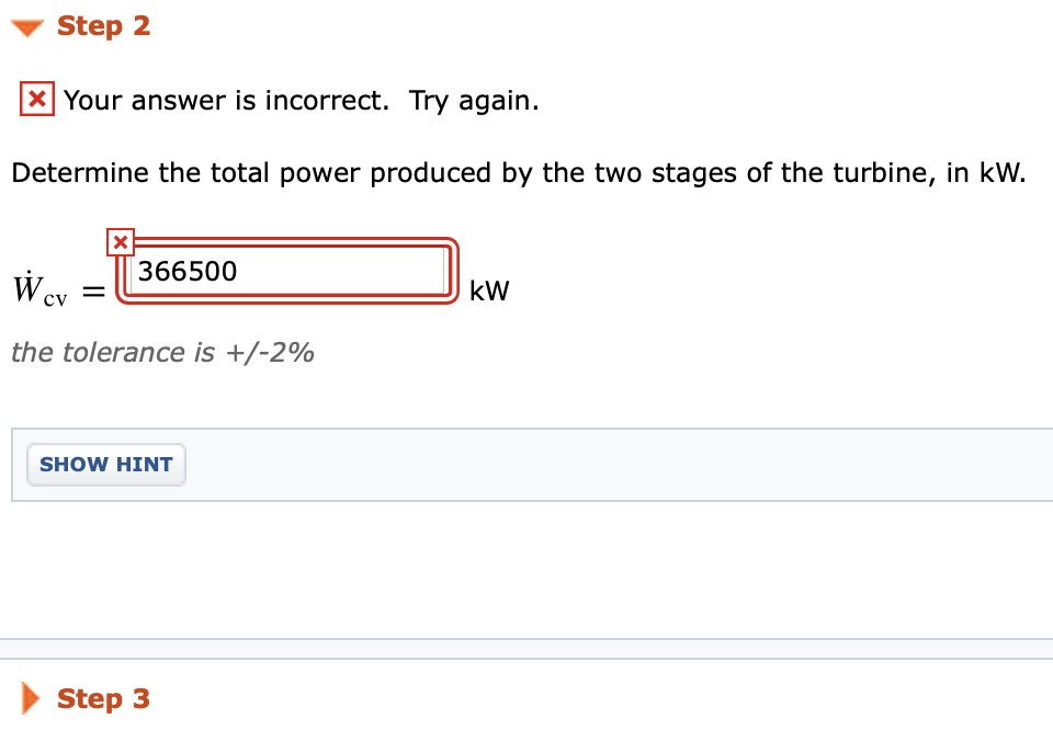 Solved Problem 4.034 SI Steam enters the first-stage turbine | Chegg.com