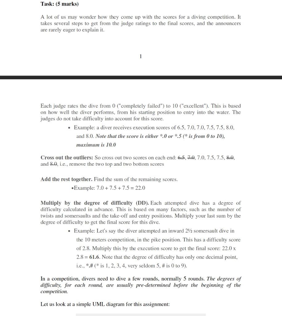 Solved Task: (5 marks) A lot of us may wonder how they come | Chegg.com