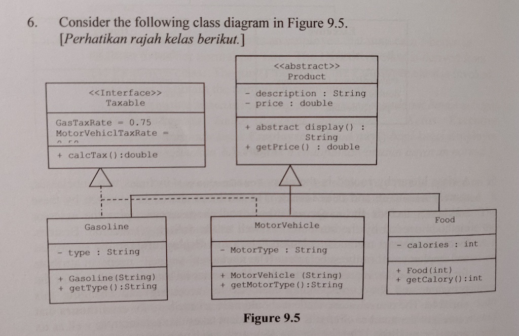 Solved #Java Programmingi. Implement the Classes. Assume | Chegg.com