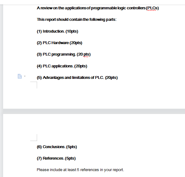 Solved A review on the applicationsof programmable logic | Chegg.com