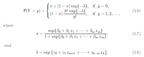 EXERCISE 5.7. Consider the zero-inflated Poisson | Chegg.com