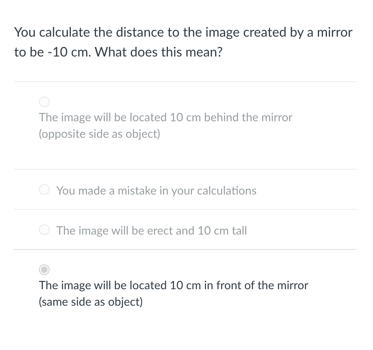 Solved I am doing corrections, the last selection was not | Chegg.com