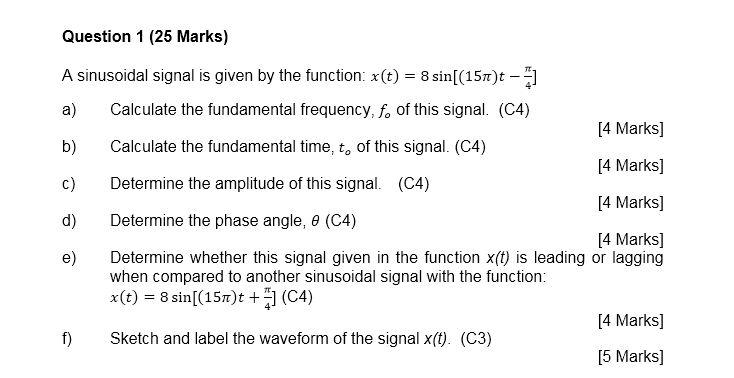 Solved Its Signals and Systems subject. Please give an | Chegg.com