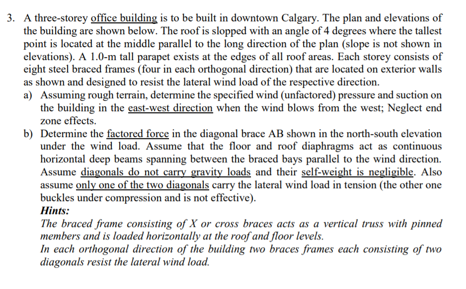 3. A three-storey office building is to be built in | Chegg.com