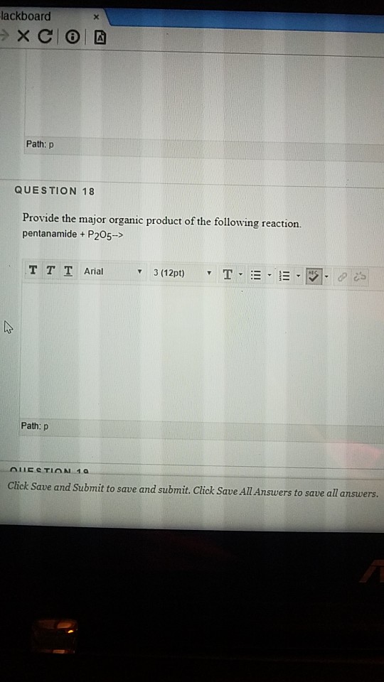 Solved Blackboard Path: p QUESTION 4 Identify the correct | Chegg.com