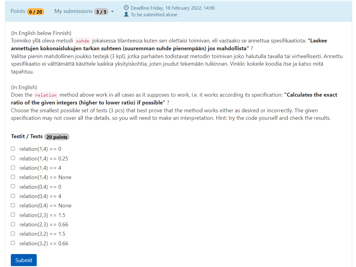 Solved Exercise: test coverage In the example below, a | Chegg.com
