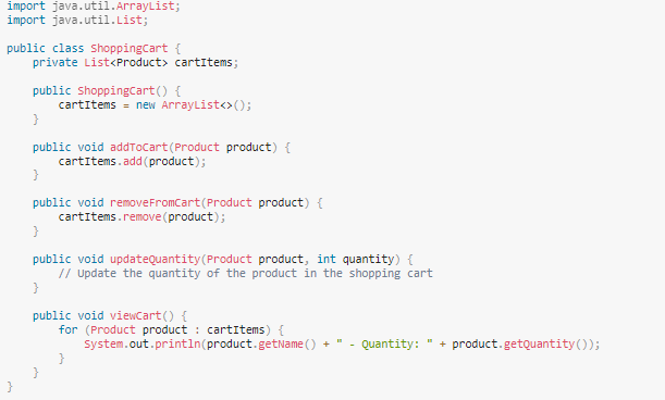 Solved import java.util. ArrayList; import java.util.List; | Chegg.com