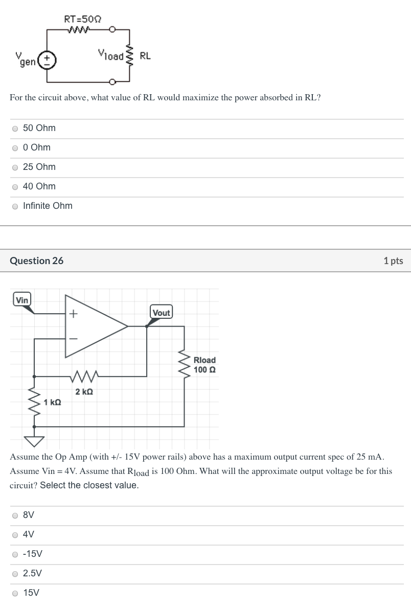 Solved What circuit part can be used to add signals | Chegg.com