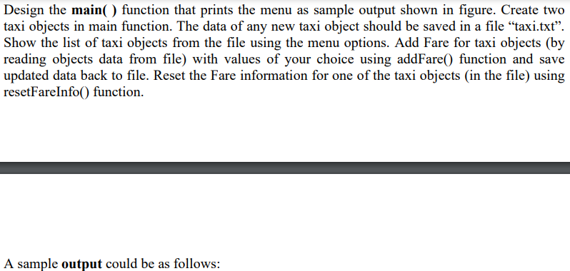 Solved Create a Vehicle class that contains the following | Chegg.com