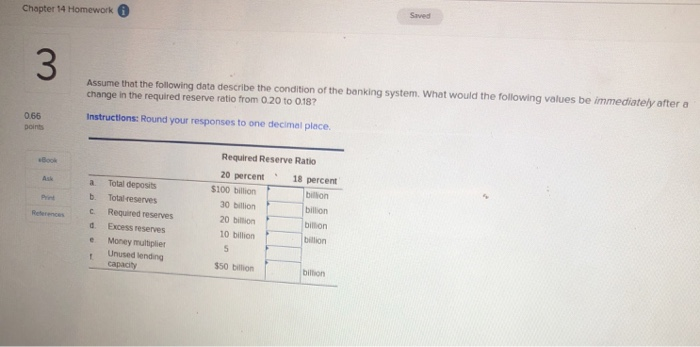Solved Saved Chapter 14 Homework Assume that the following | Chegg.com Solved Saved Chapter 14 Homework Assume that the following | Chegg.com