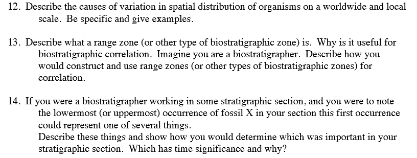 Solved 12. Describe the causes of variation in spatial | Chegg.com