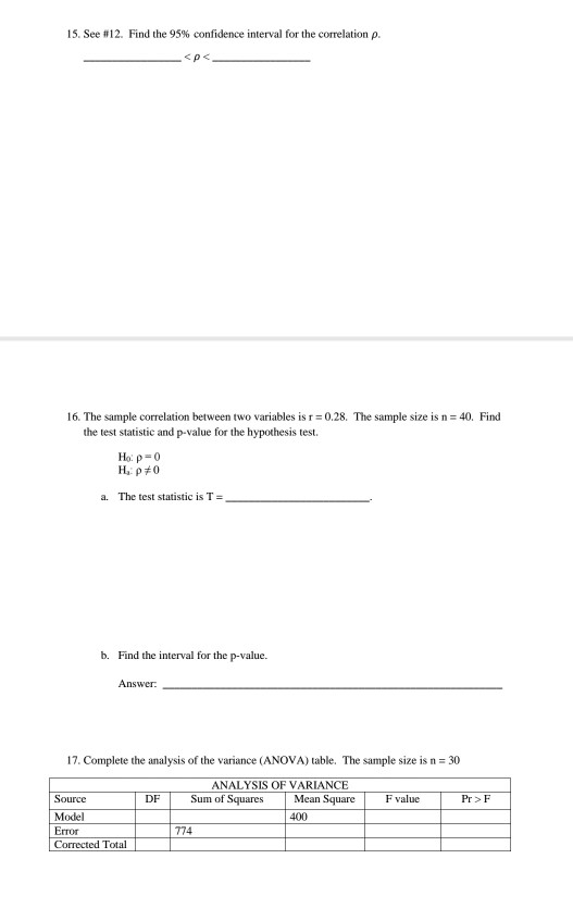 Solved 12. Forty students are given a math aptitude test and | Chegg.com