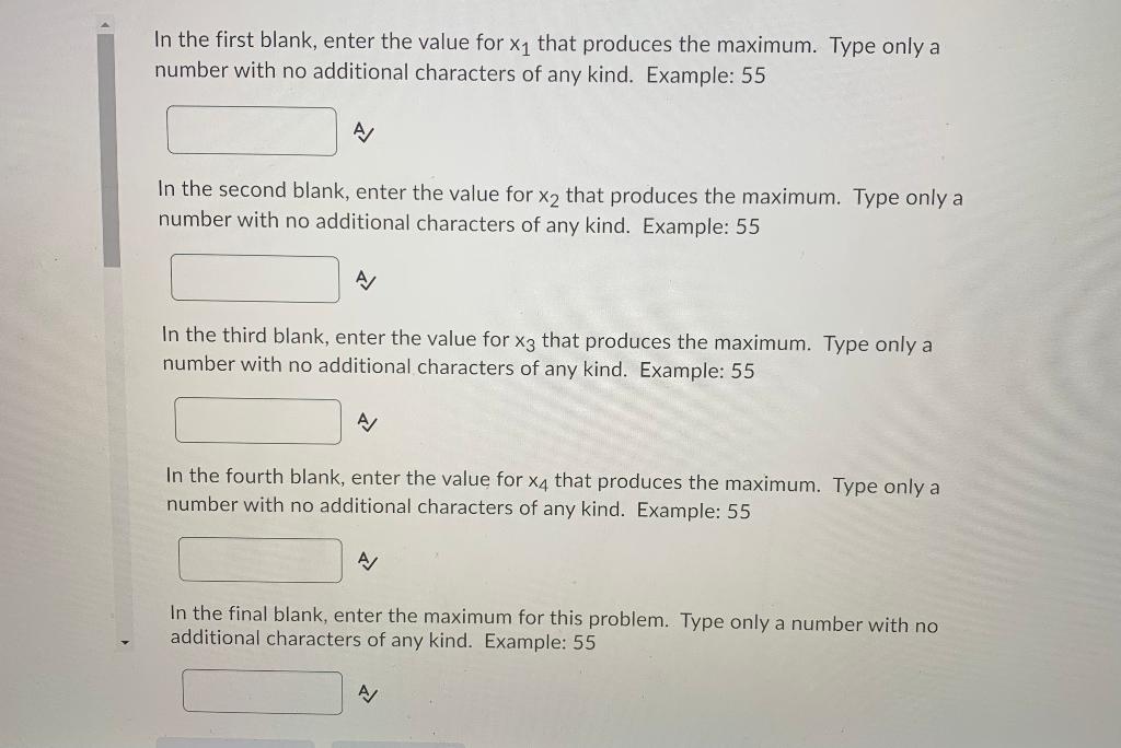 Solved Given the following completed simplex table used for | Chegg.com