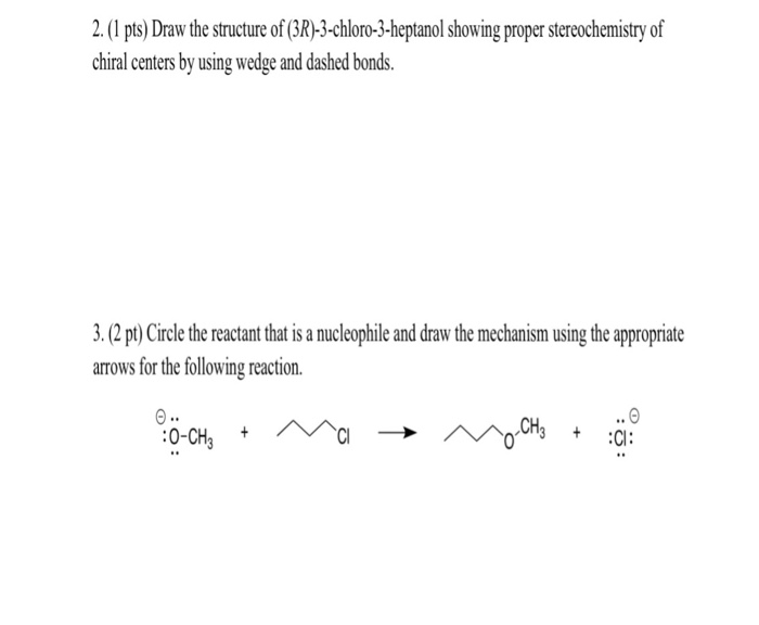 Solved Draw the structure of (3R)-3-chloro-3-heptanol | Chegg.com
