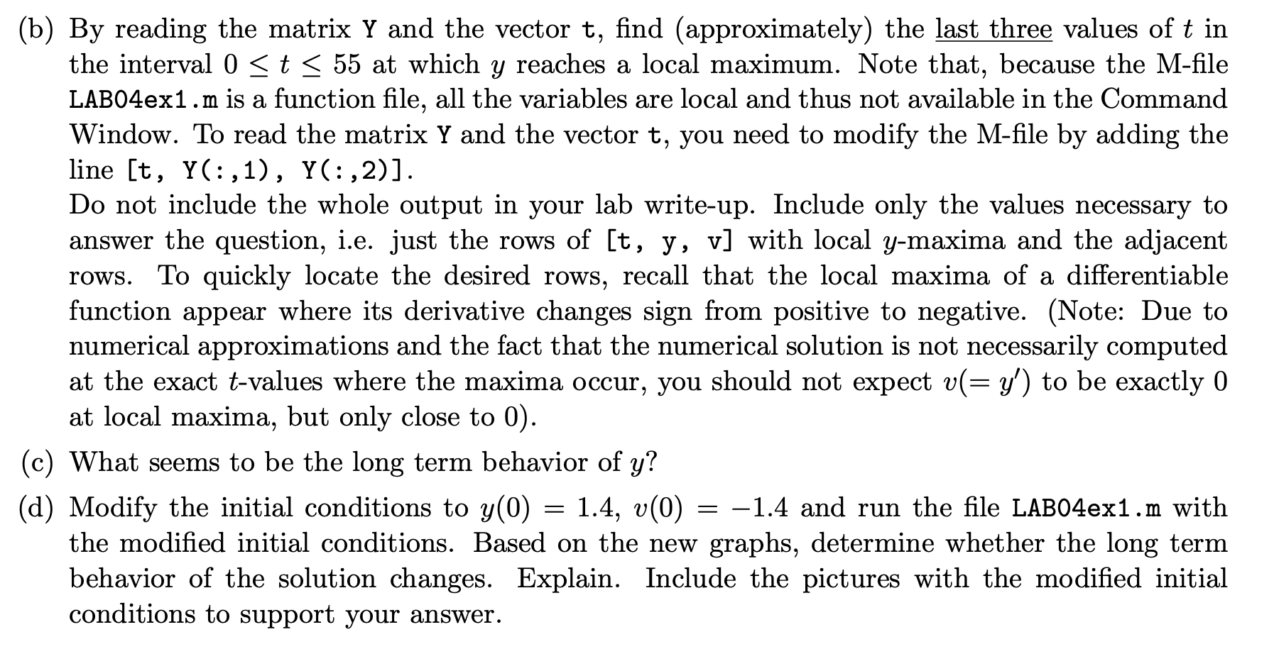 (a) Modify the function ex_with_2eqs to solve the IVP | Chegg.com