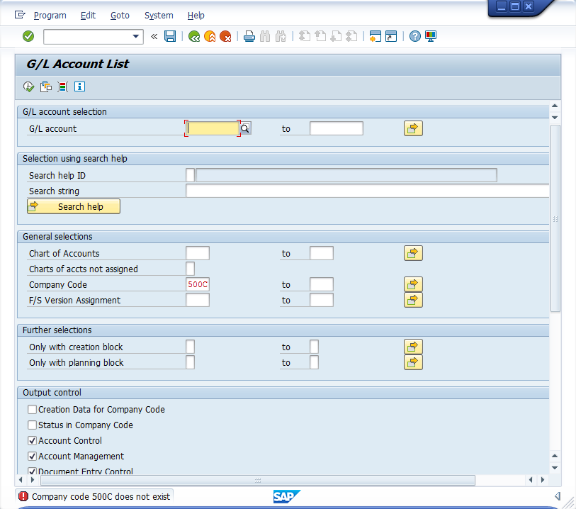 Solved 1. In this exercise, you created viewed the G/L | Chegg.com
