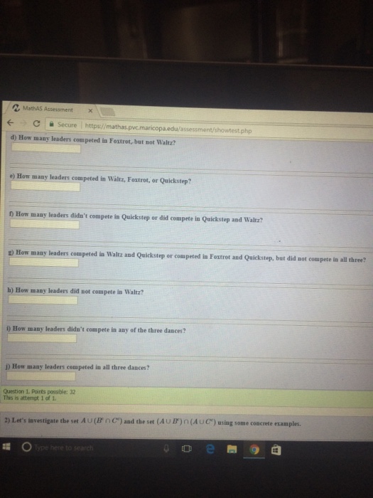 Solved MathAS Assessment x C Secure U https//mat | Chegg.com