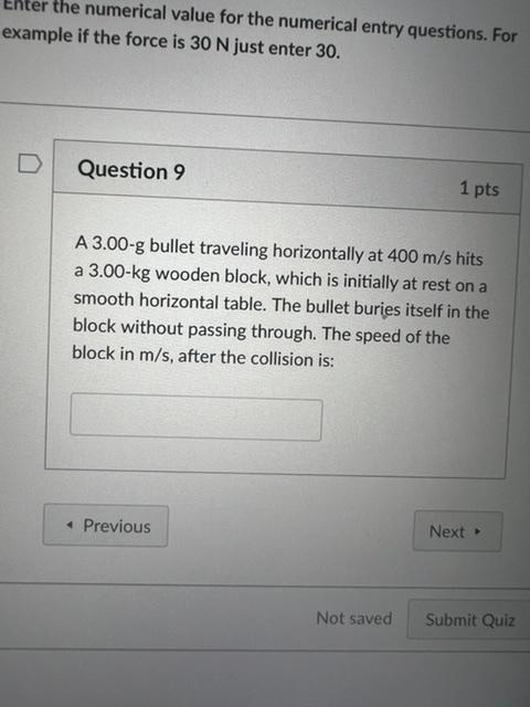 Solved thter the numerical value for the numerical entry | Chegg.com