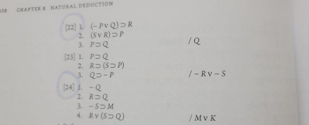 Solved Use the eight implication rules to complete the | Chegg.com