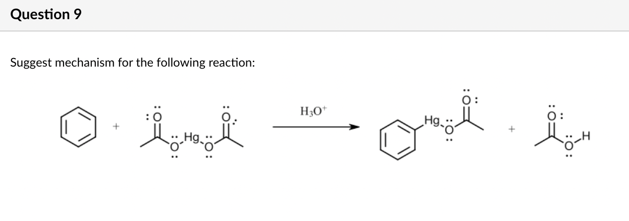 Solved Suggest mechanism for the following reaction: | Chegg.com