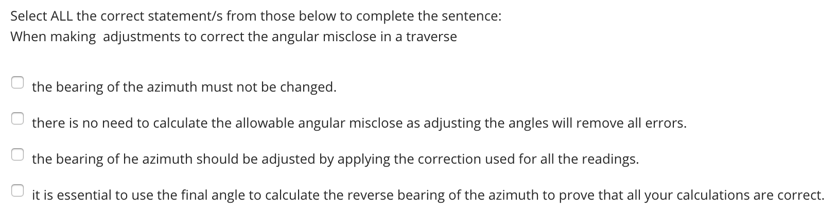 Solved Select ALL the correct statement/s from those below | Chegg.com