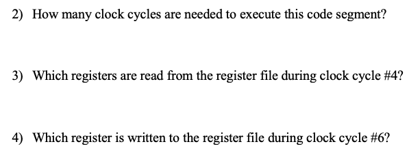 Solved Consider the following assembly language code segment | Chegg.com