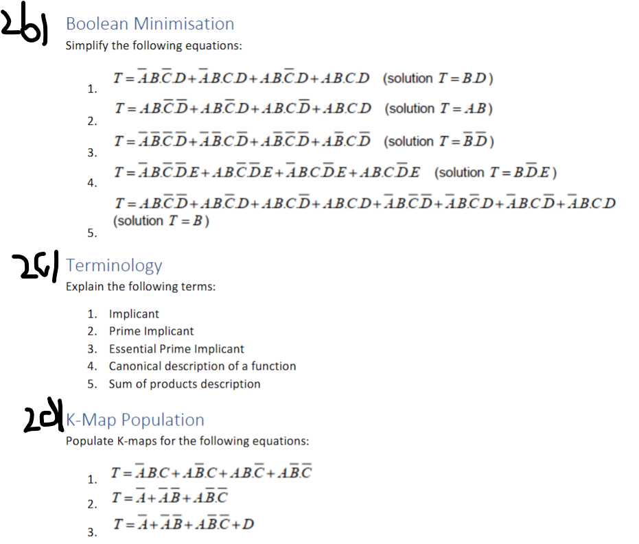 Solved Flip Flop Timing Diagrams tBoolean Minimisation | Chegg.com