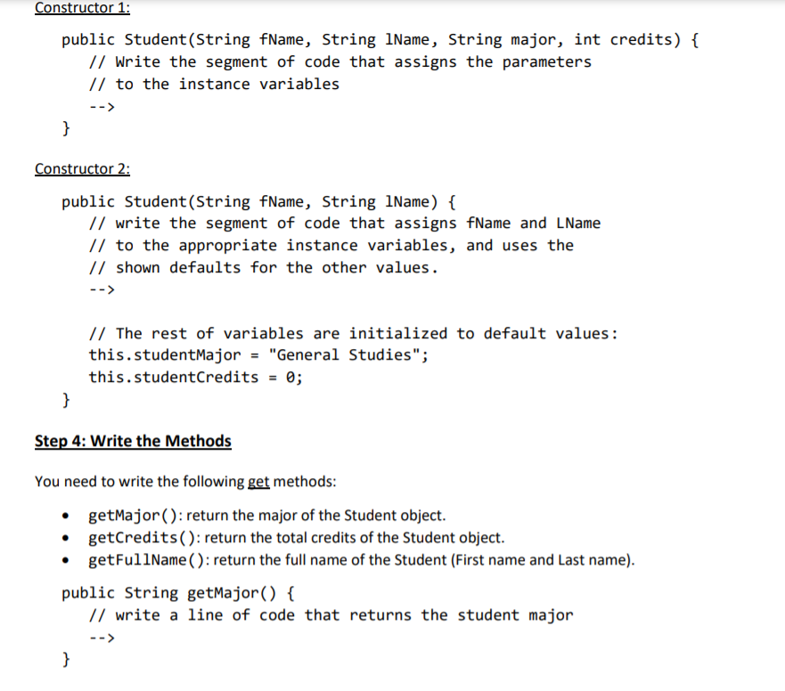 Solved What this Lab Is About: 1) Classes and objects 2) | Chegg.com