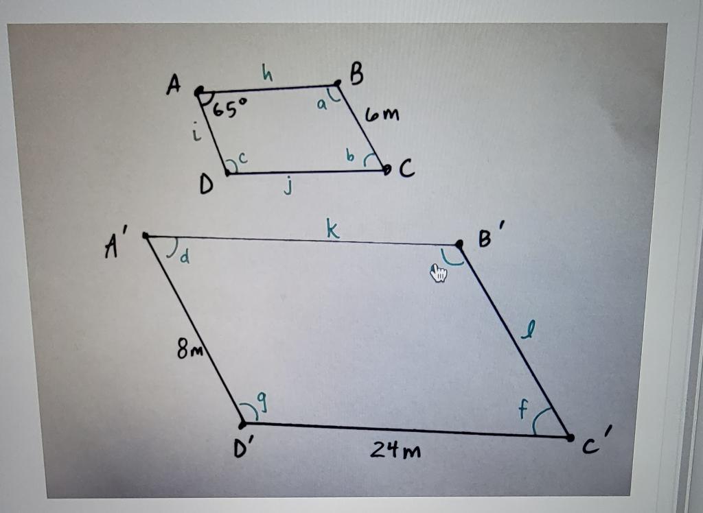 Solved The following picture is of two similar | Chegg.com