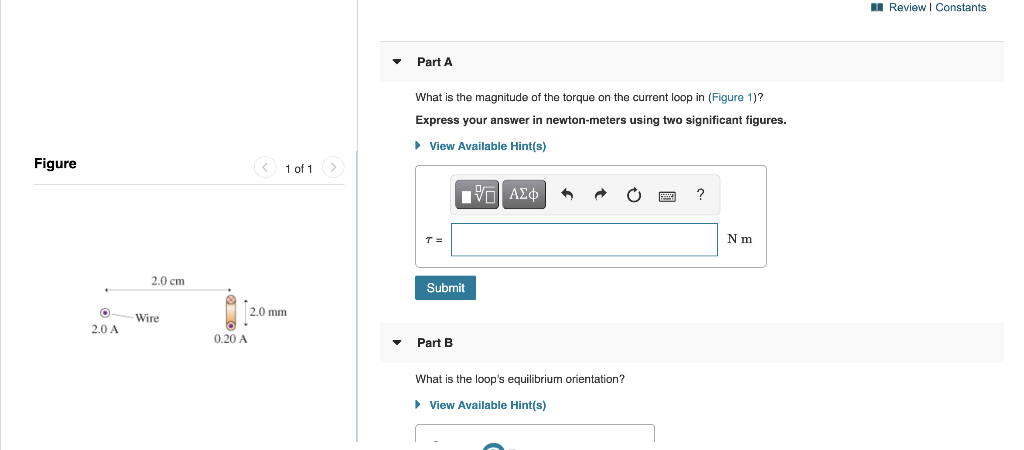 Solved A Review | Constants Part A What is the magnitude of | Chegg.com Solved A Review | Constants Part A What is the magnitude of | Chegg.com